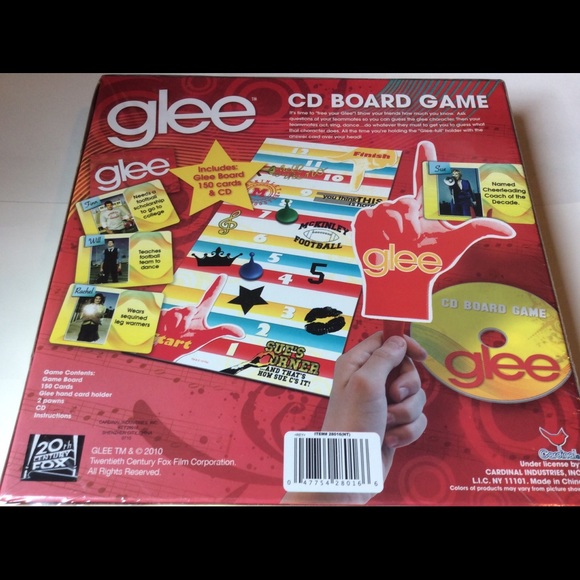 Glee | Other | Glee Cd Board Game | Poshmark